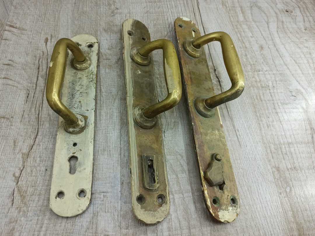 Antique Bronze Handles Large Big Handles Massive Door Handle Terrible ...