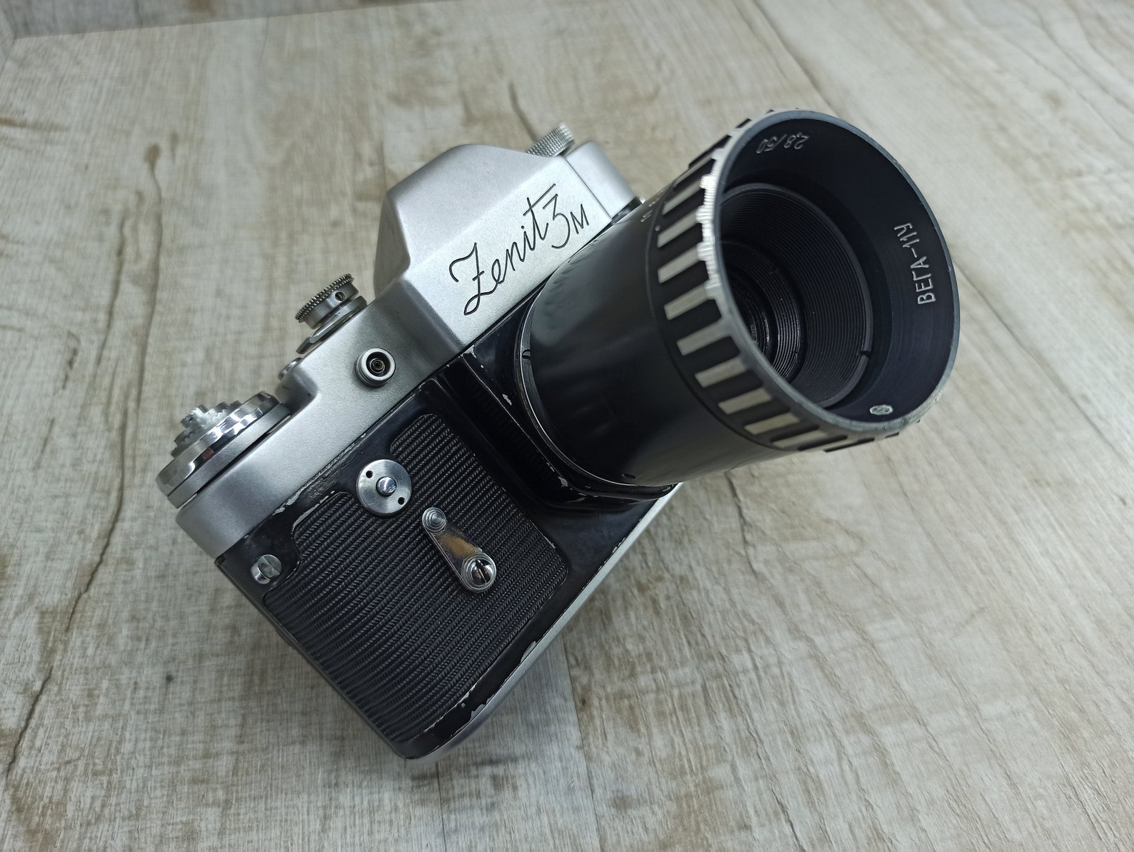 Antique Camera Zenit 3m Large Photo Soviet Camera Detachable Lens Diy ...