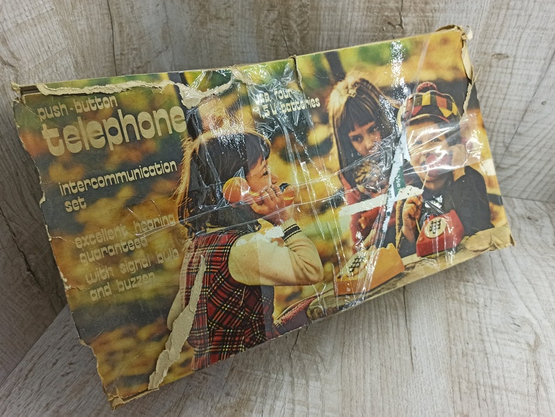 Red Rotary Phone Vintage Telephone Set Old Desk Telephone Disc - Etsy