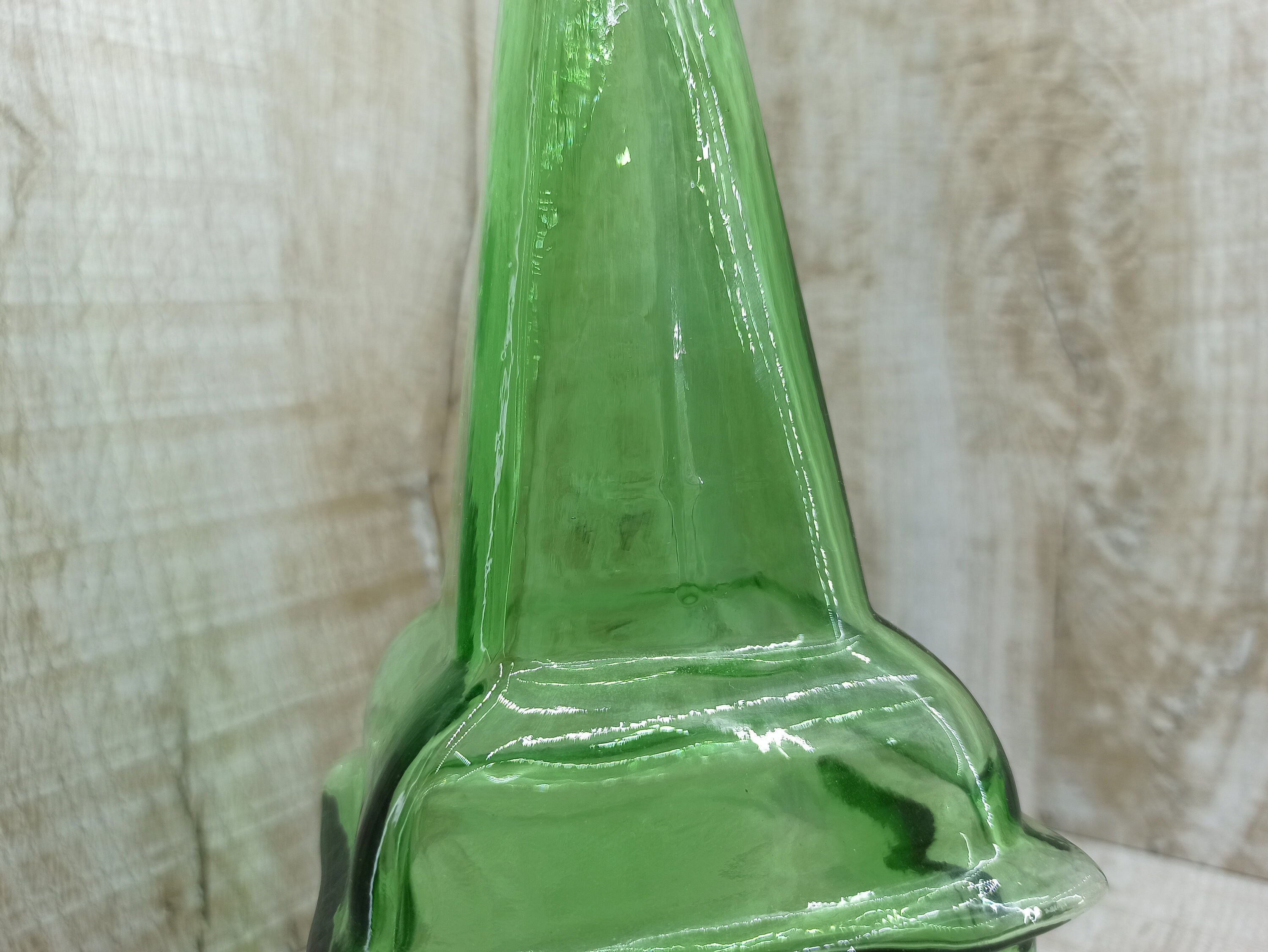 Green Bottle pyramid Vintage bottle soviet Coka cola retro | Etsy
