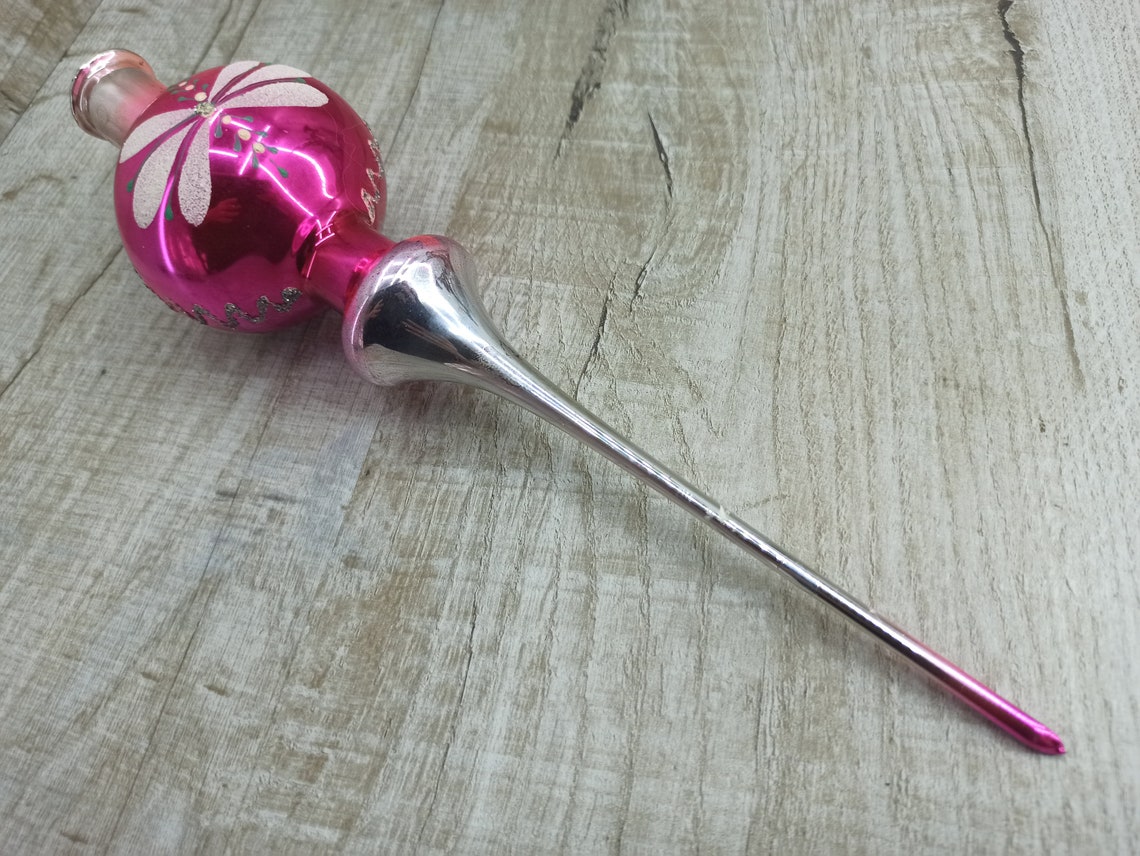 Vintage tree topper Christmas tree top gold tree decoration | Etsy