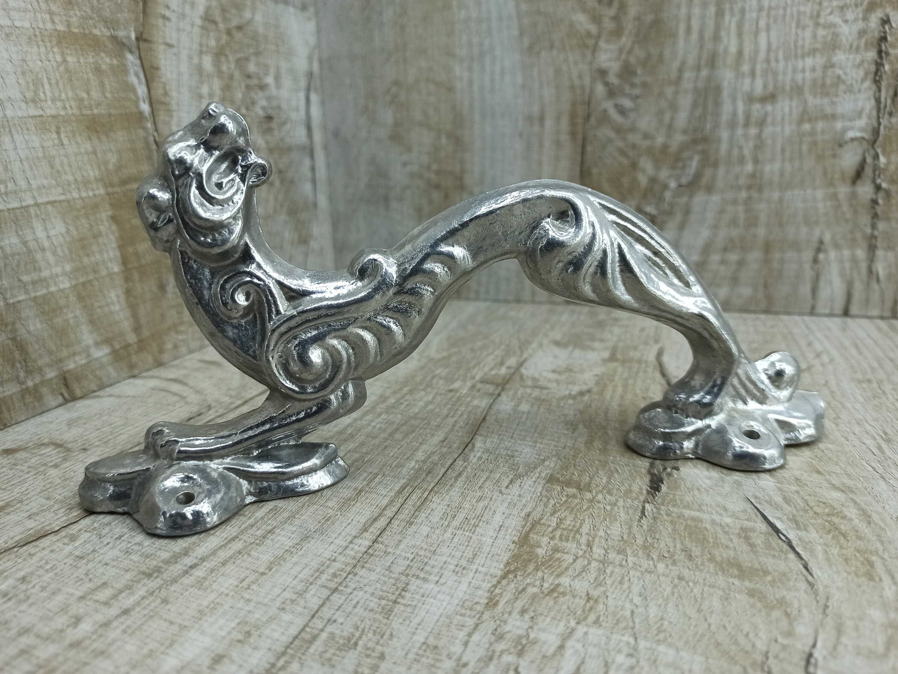 Door Handle Puma Vintage Large Handle Bird Door Handles Bronze - Etsy