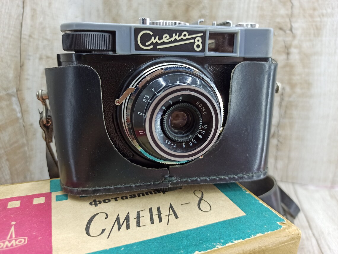 Antique Camera Smena 8 Miniature Photo Soviet Camera Russian | Etsy