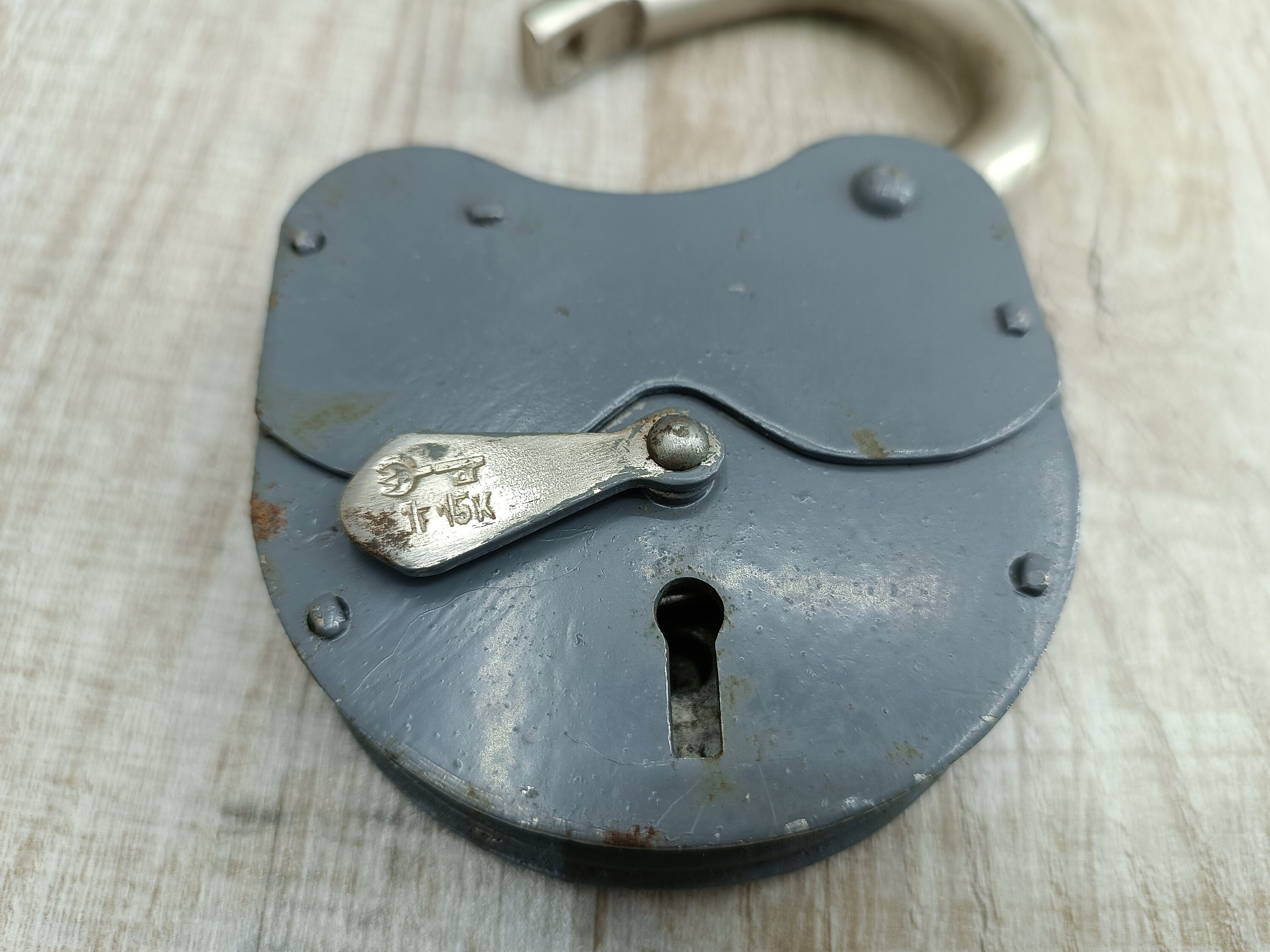 Large Ancient Padlock Black Antique Lock Big Padlock Rustic - Etsy