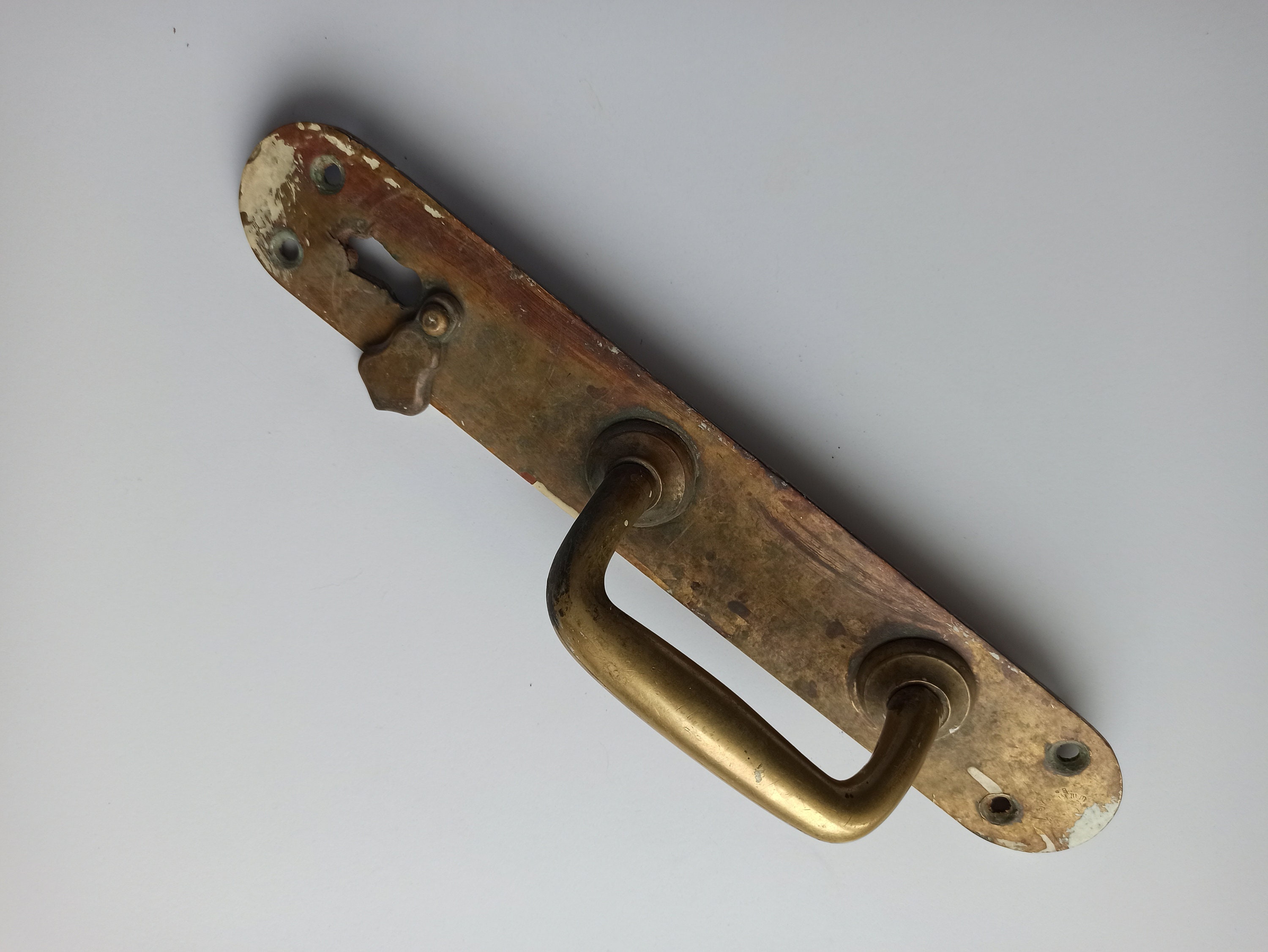 Antique Bronze Handles Large Big Handles Massive Door Handle | Etsy