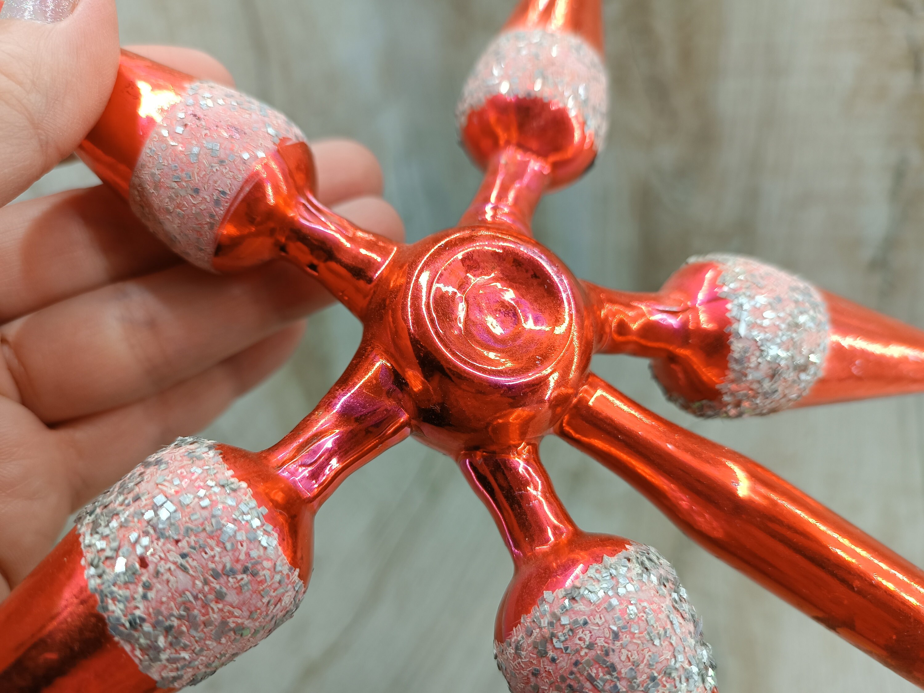 Vintage Tree Topper Christmas Tree Top Gold Tree Decoration - Etsy