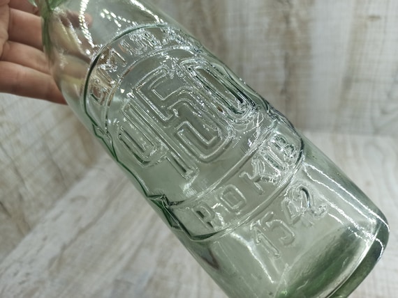 Vintage Bottle Soviet Coka Cola Retro Bottle Cobalt Glass - Etsy