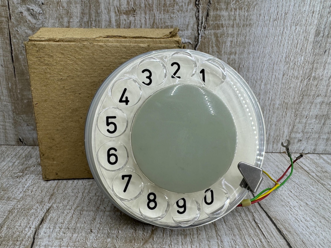 Green Rotary Phone Vintage Telephone Set Old Desk Telephone Disc Phone ...