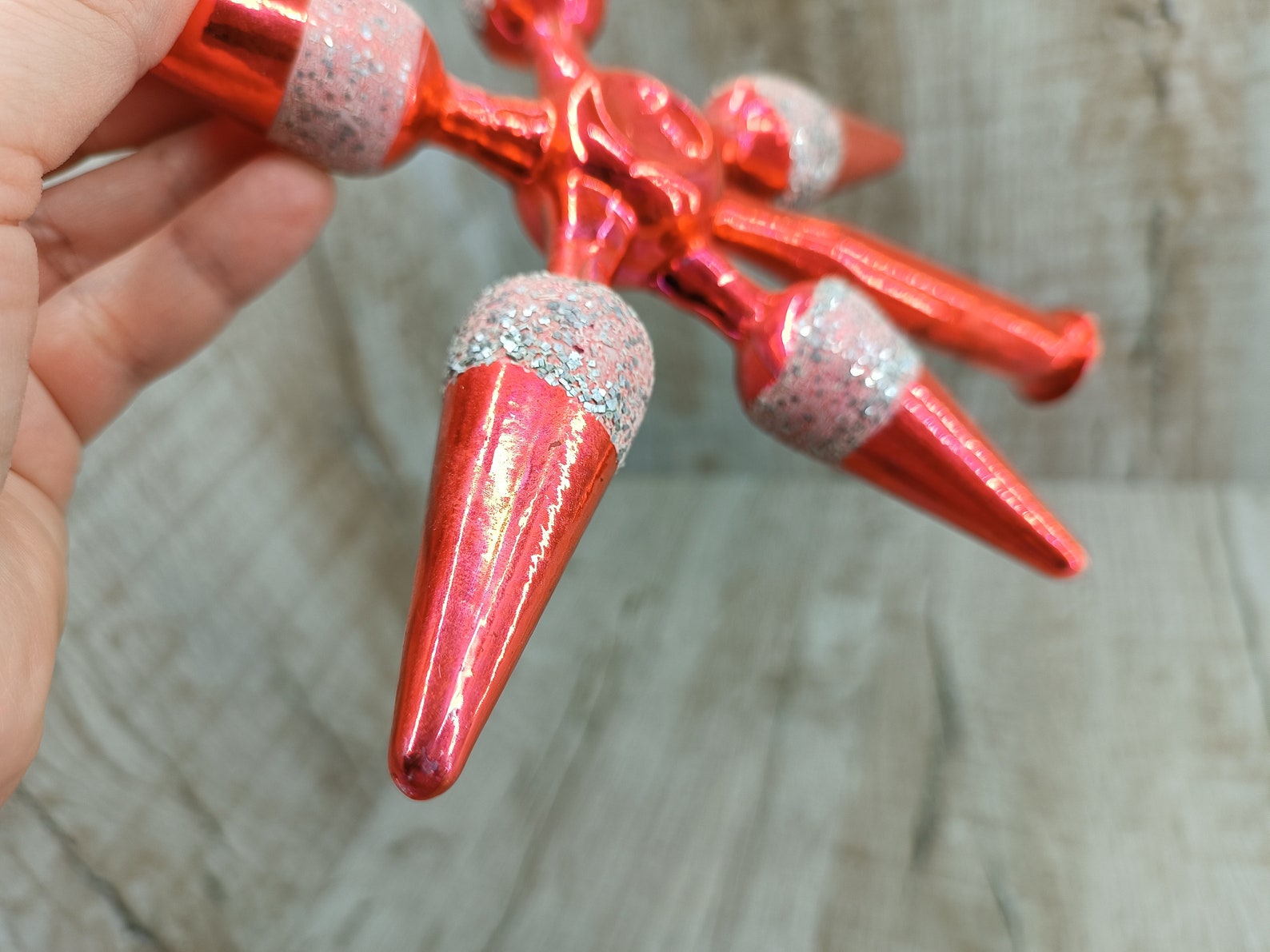 Vintage Tree Topper Christmas Tree Top Gold Tree Decoration - Etsy