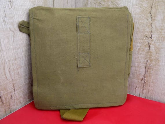 Vintage medical bag Soviet military Army Bag Green Ca… - Gem