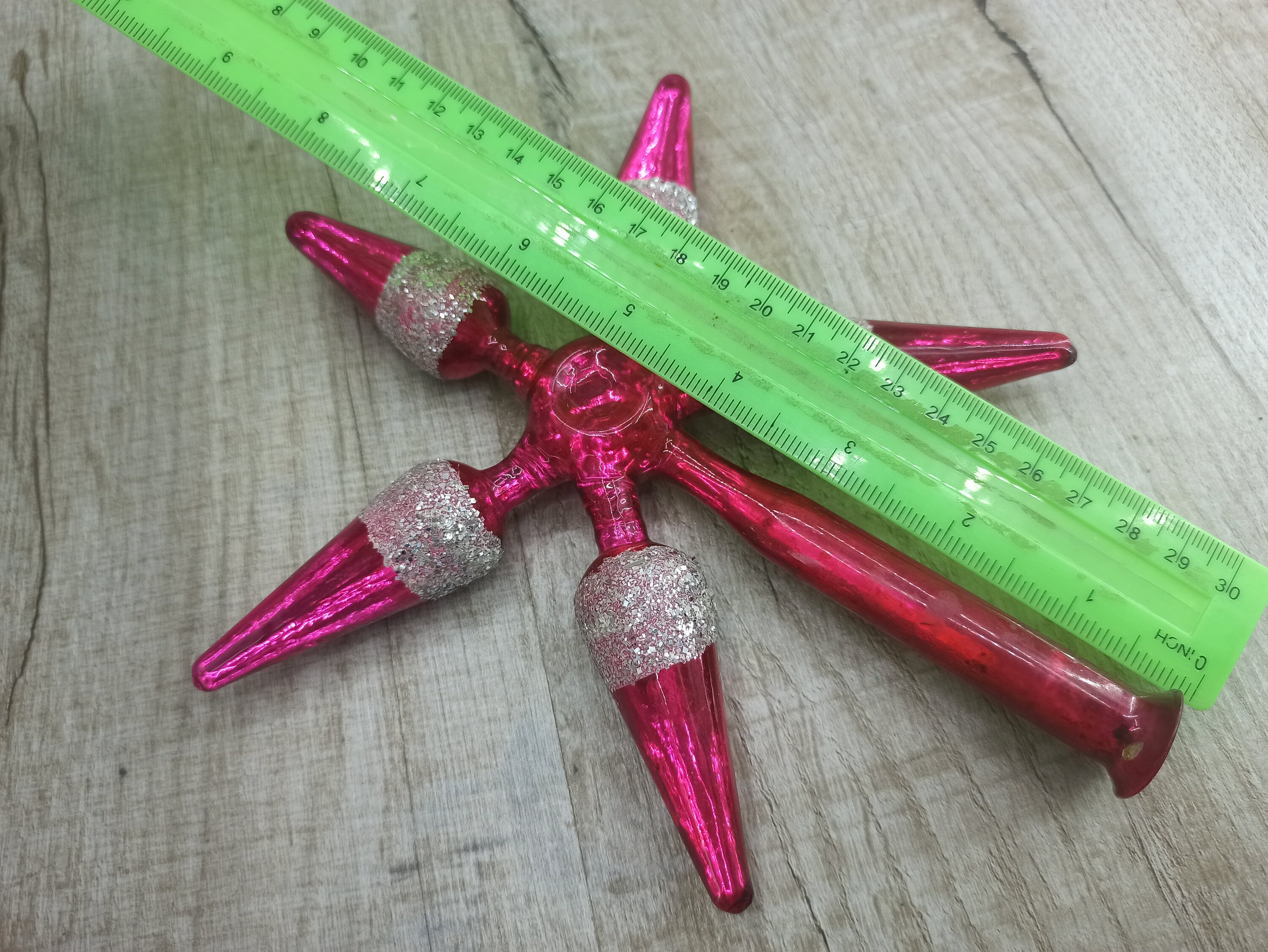 Vintage Tree Topper Moon Glass Tree Decoration Xmas Glass Tree - Etsy