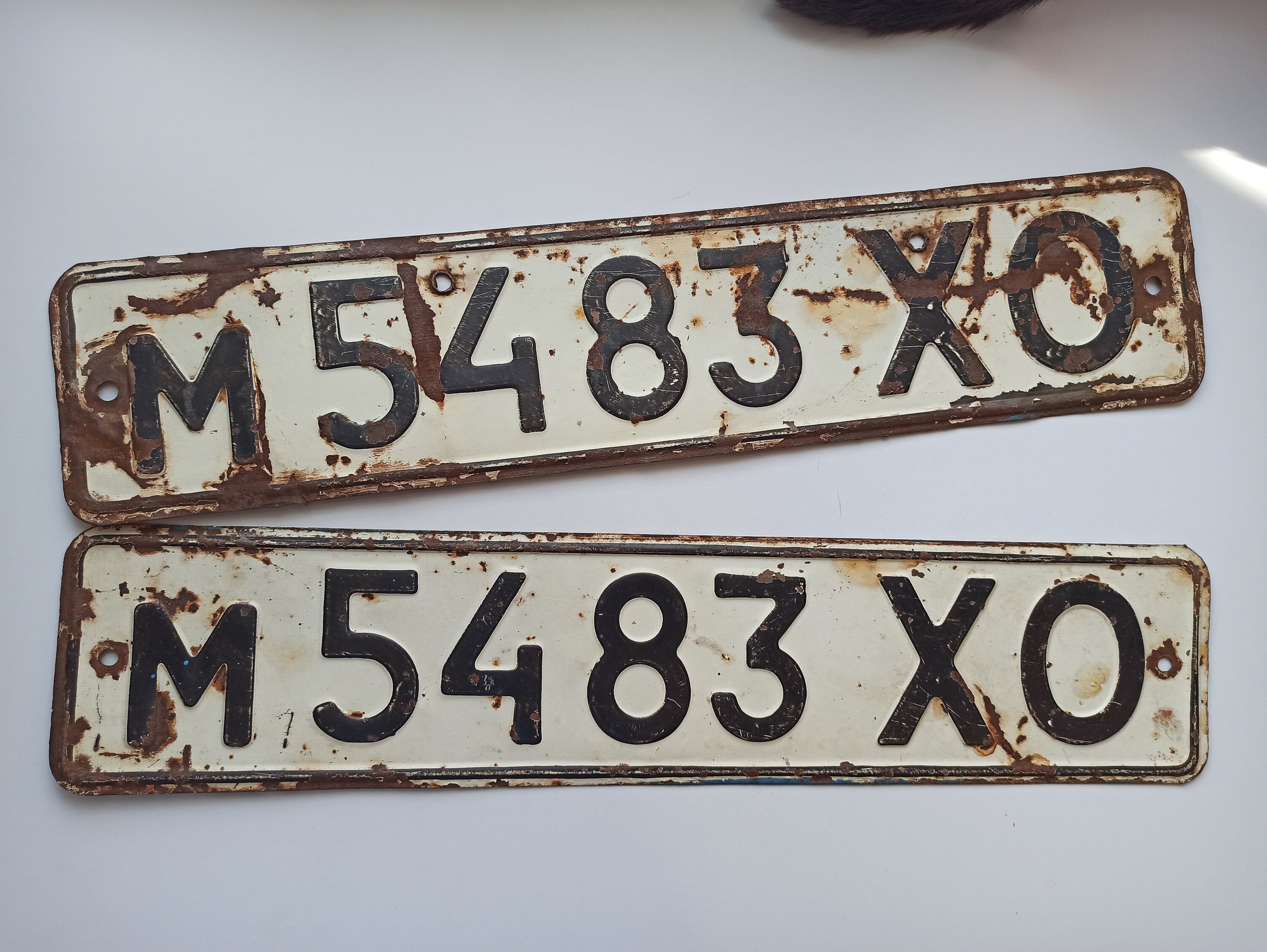 5776 5483 5842 número de coche vintage signo de matrícula de | Etsy