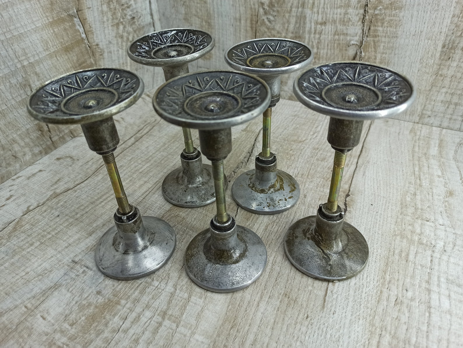 10 Vintage door knob 5 pair Old knobs durable door knobs | Etsy