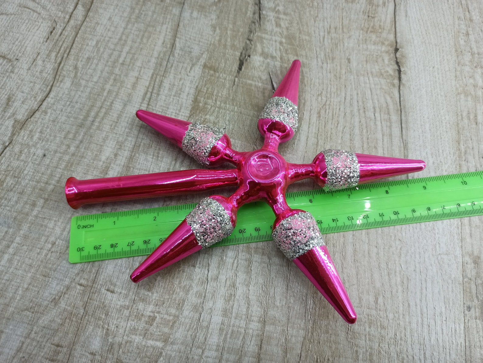 Vintage Tree Topper Pink Christmas Tree Top Red Tree - Etsy