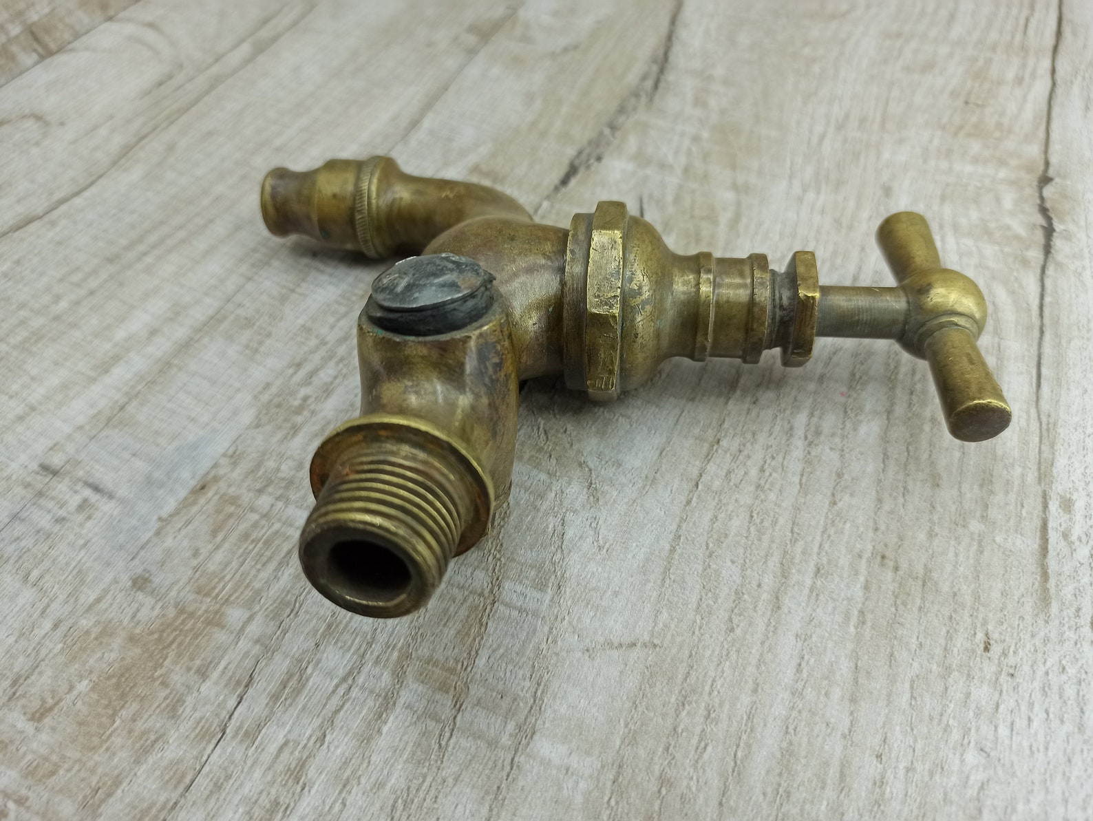 Giant Water Faucet Soviet Brass Water Tap Antique Old Water | Etsy