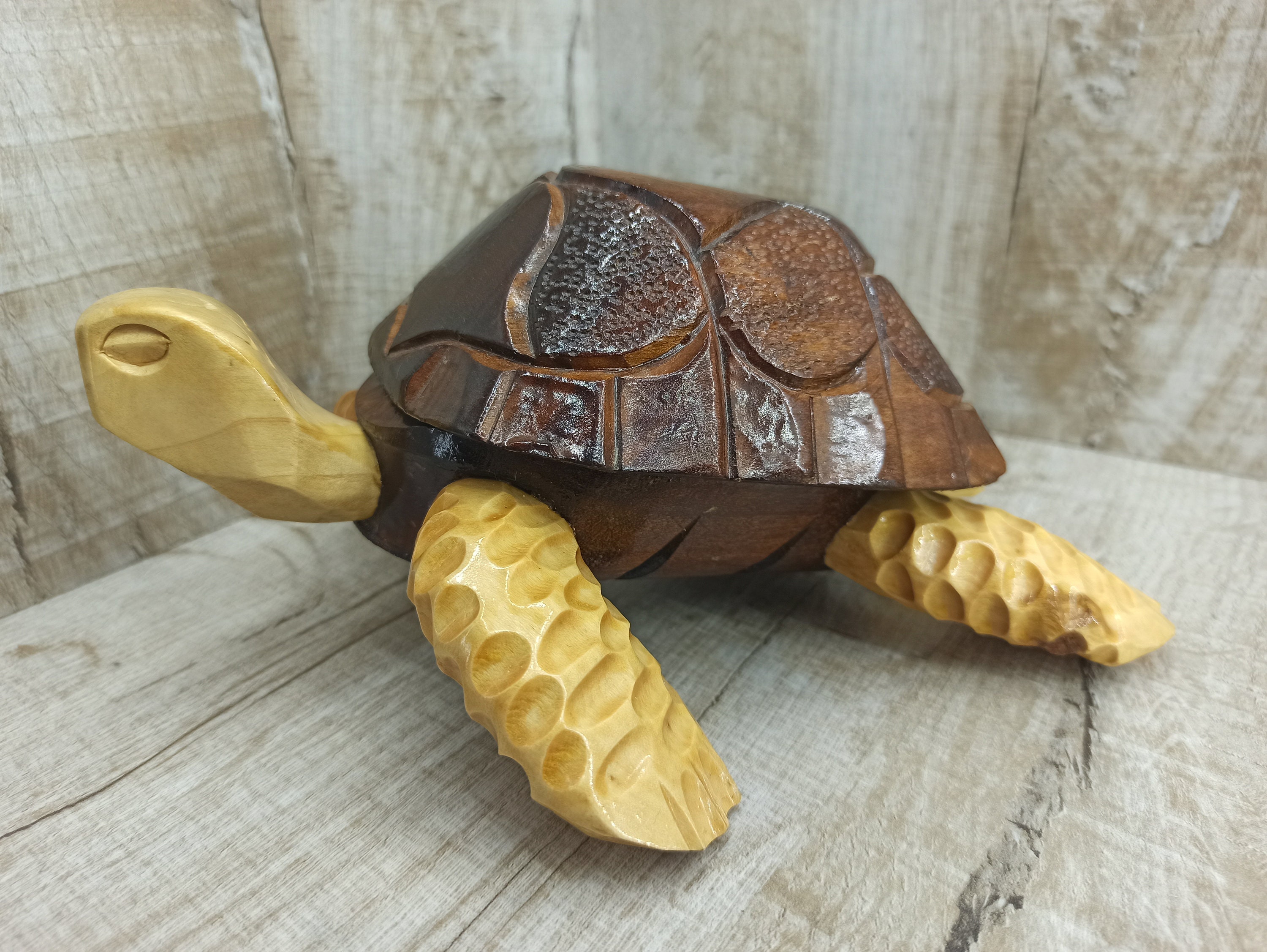 Tortoise Casket Fiqurine Stash Magic Turtle Transformer | Etsy