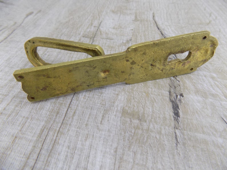 Vintage Keyhole Metal Drawer Pulls With Key Hole Bronze - Etsy