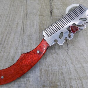 Vintage Comb Aluminium Comb Pocket Comb Metal Comb Soviet Era Made in ...