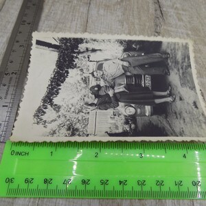Vintage Family Portrait Soviet Happy Family Father Mother Son Old Photo ...