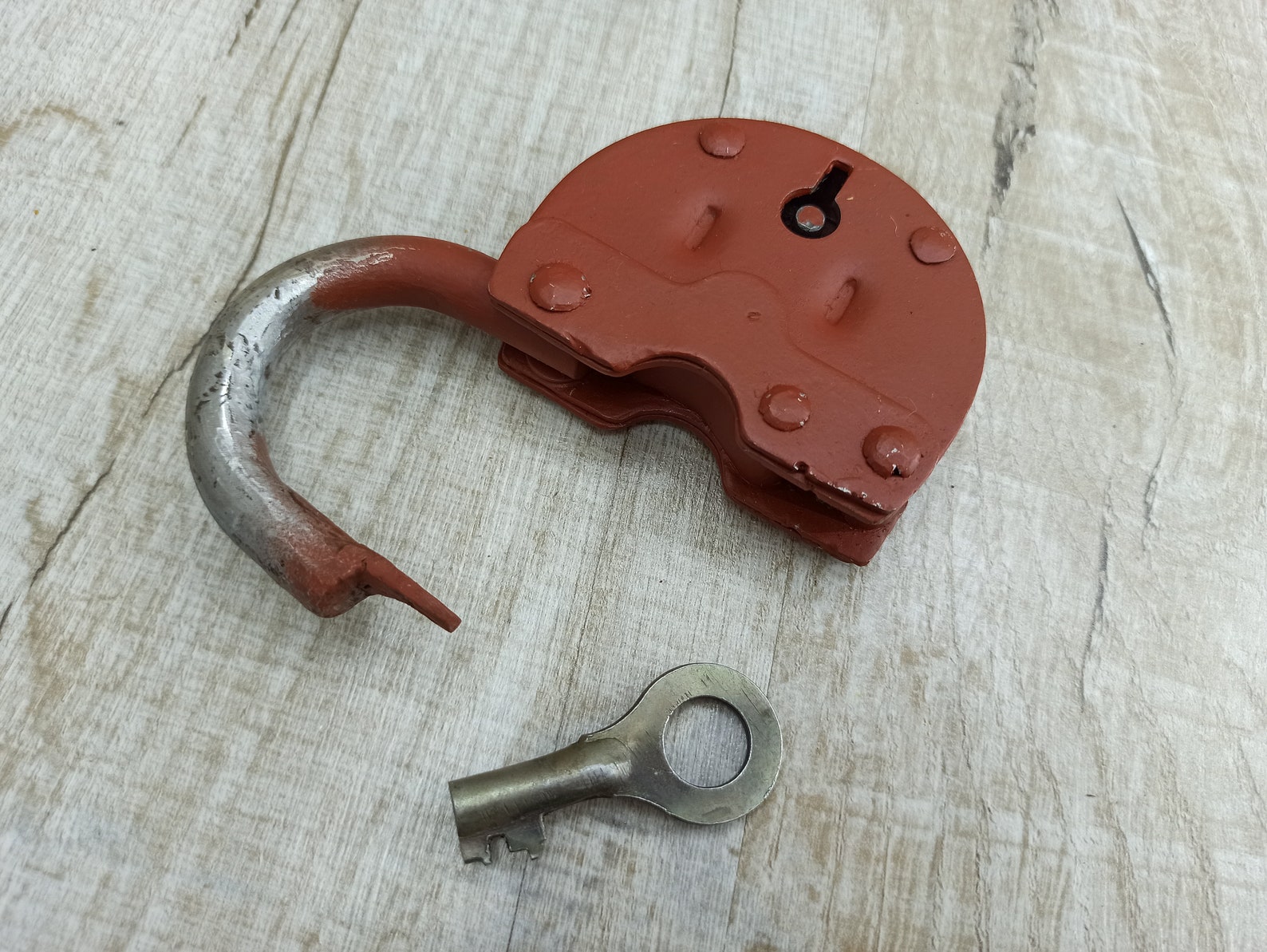 Large Ancient Padlock Black Antique Lock Big Padlock Rustic - Etsy