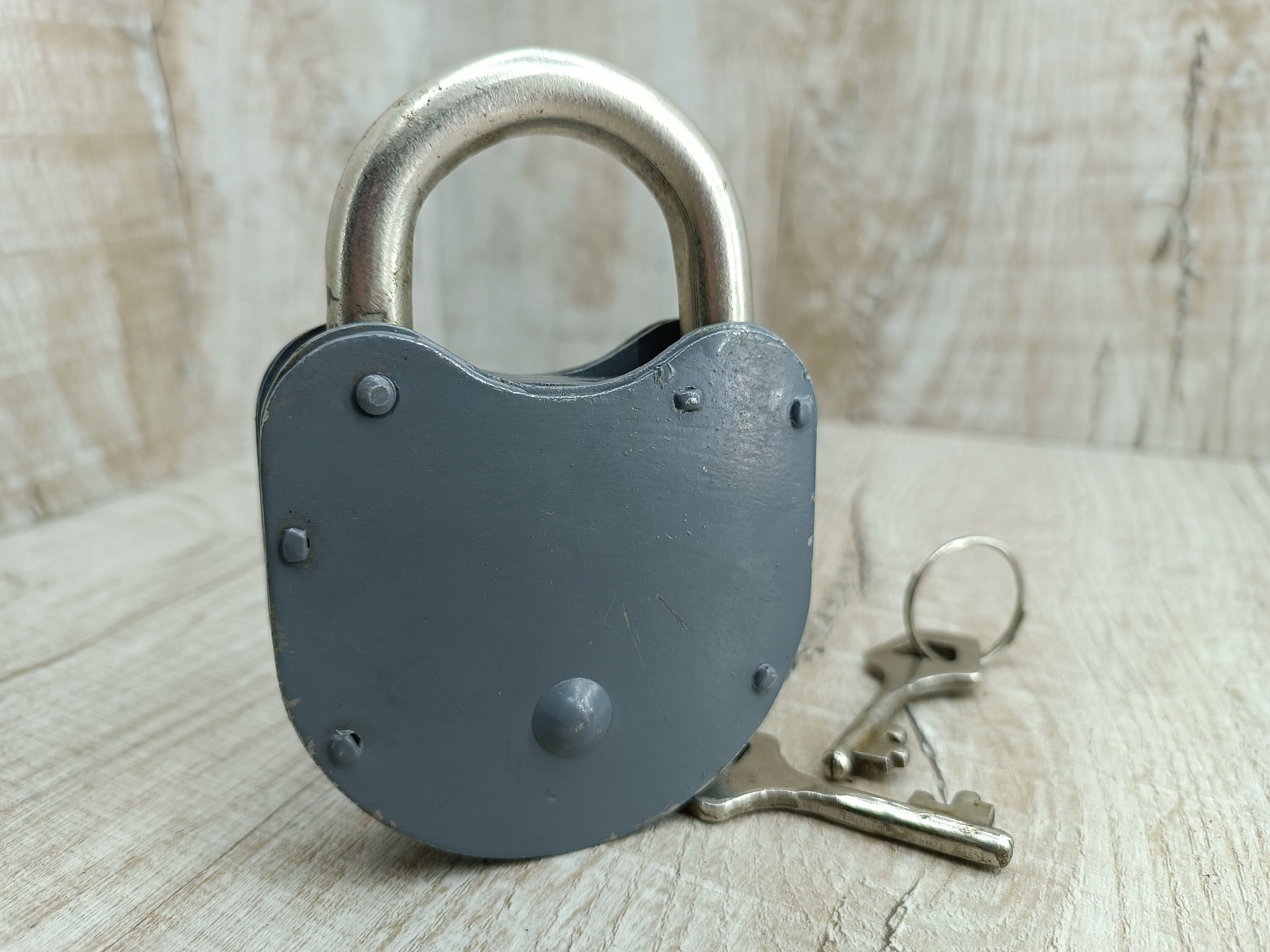 Large Ancient Padlock Black Antique Lock Big Padlock Rustic - Etsy