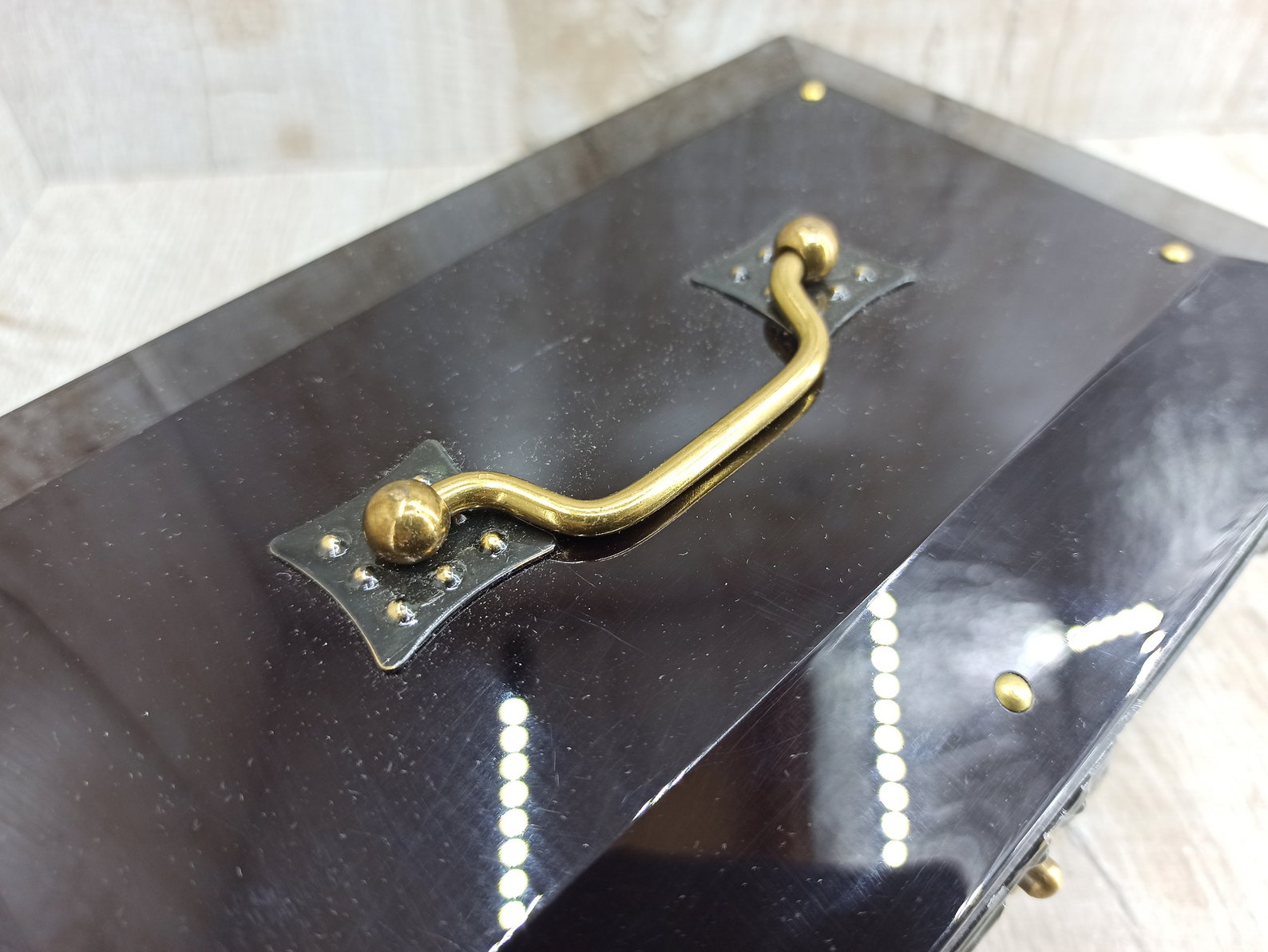 Antique Music Box Unusual Magic Box Unique Gift Casket Red - Etsy