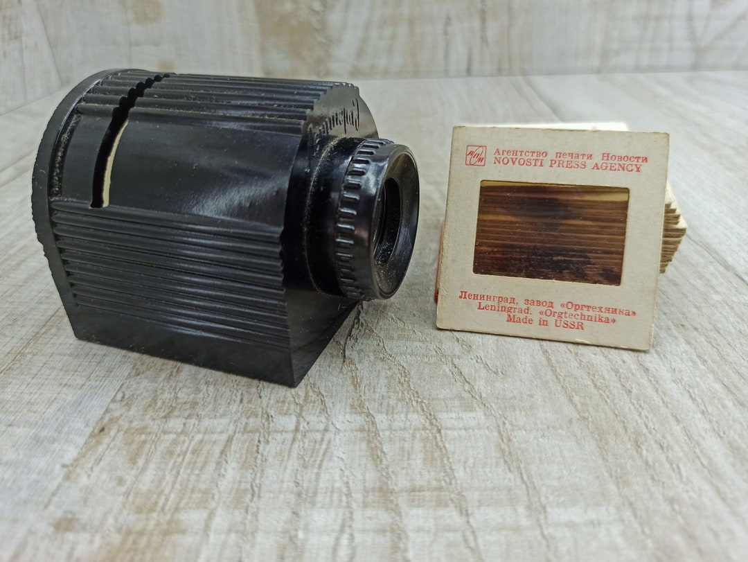 Vintage Filmoscope 35mm Slide Viewer: USSR Leningrad Slides - Etsy