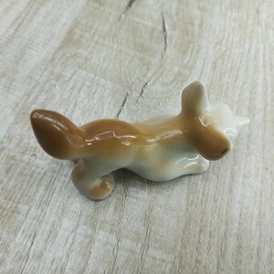 Porcelain Mini Fox Small Eared Fox With White Chest Little Fox Coquette ...