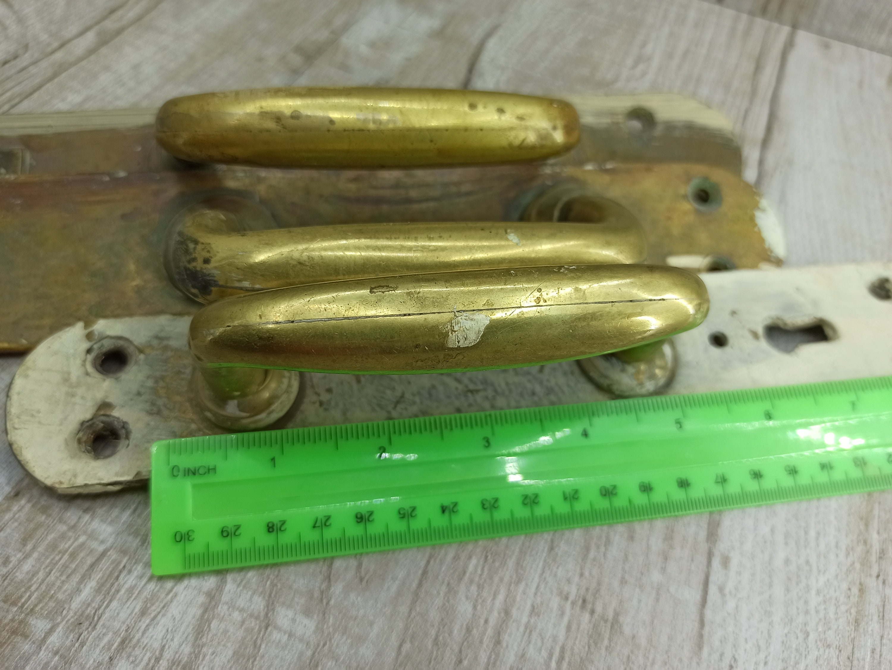 Antique Bronze Handles Large Big Handles Massive Door Handle | Etsy