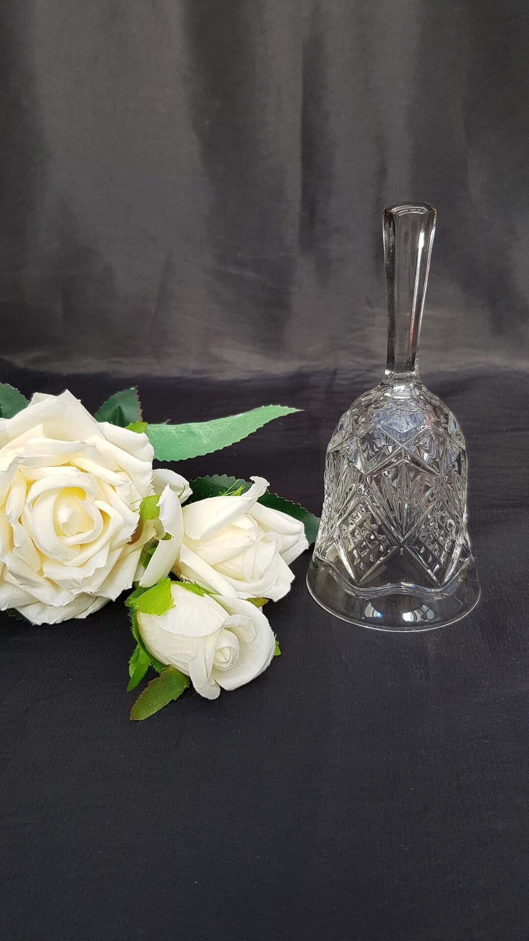 Beautiful Cut Crystal Bell, RCR Crystal, Royal Crystal Rock, 24% Lead ...