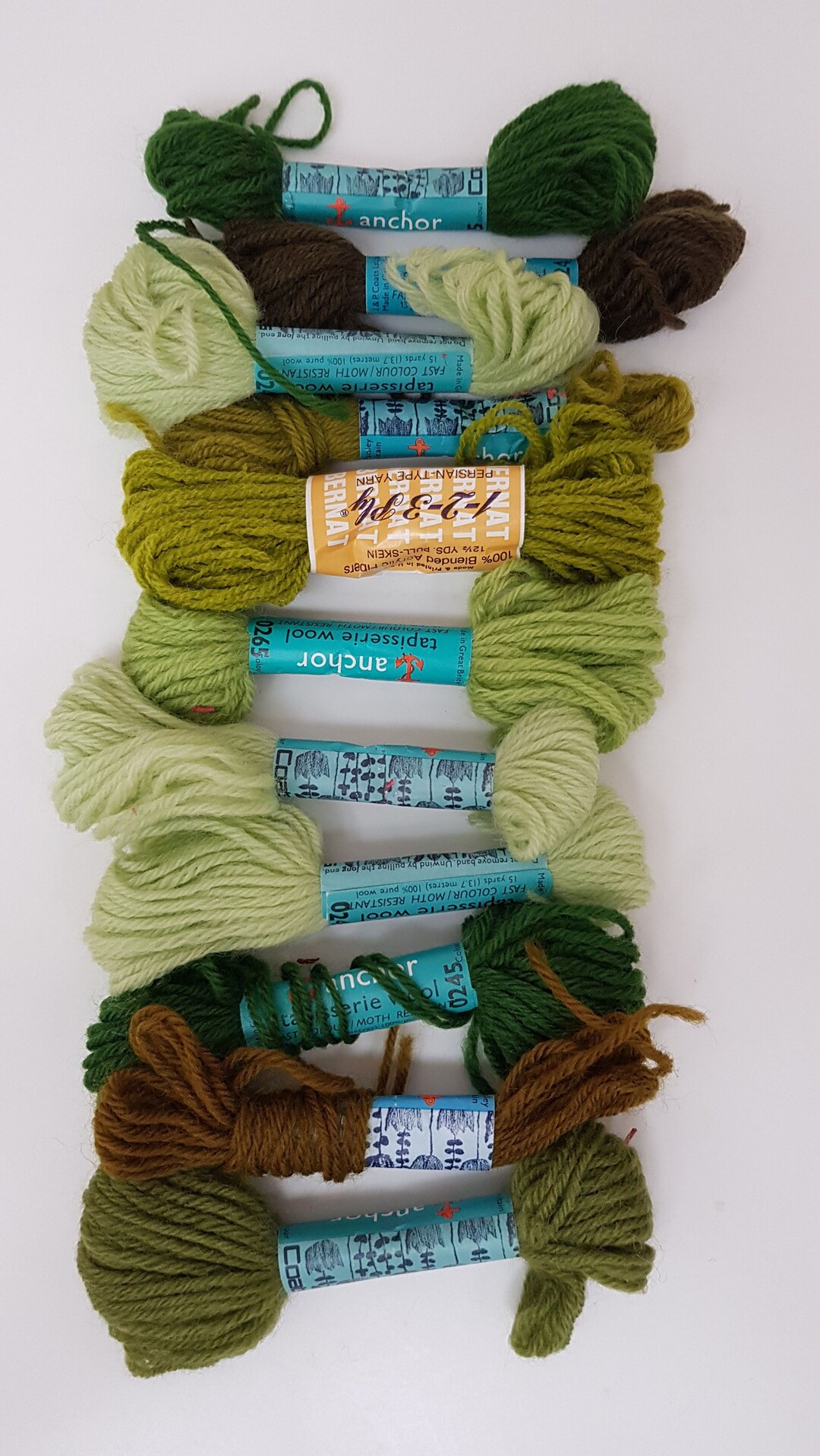 Anchor Tapestry Wool, 10 Skeins, Custom Order, Your Choice of Colours ...