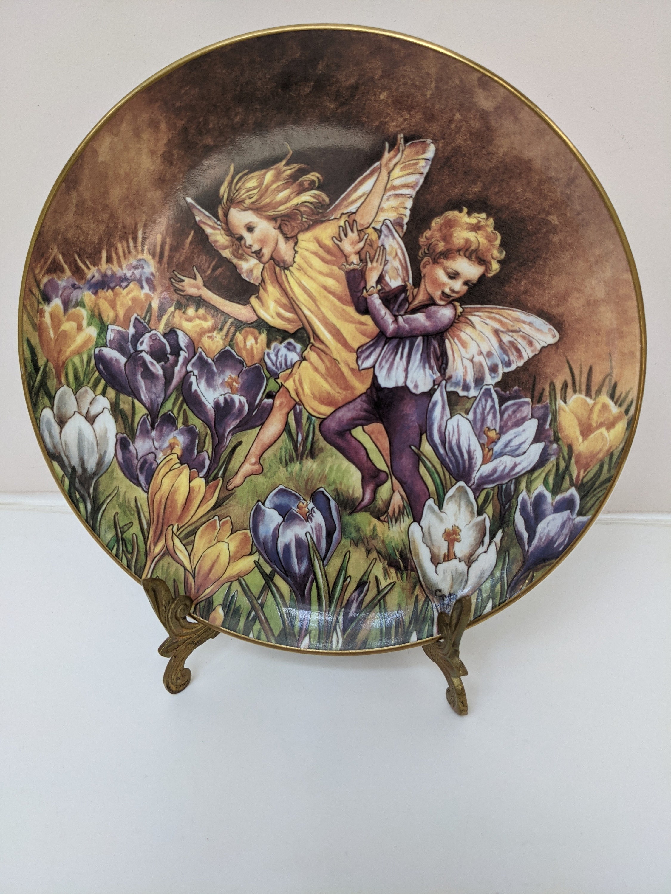 Fairy Plate the Festival of Flower Fairies Cicely Mary - Etsy