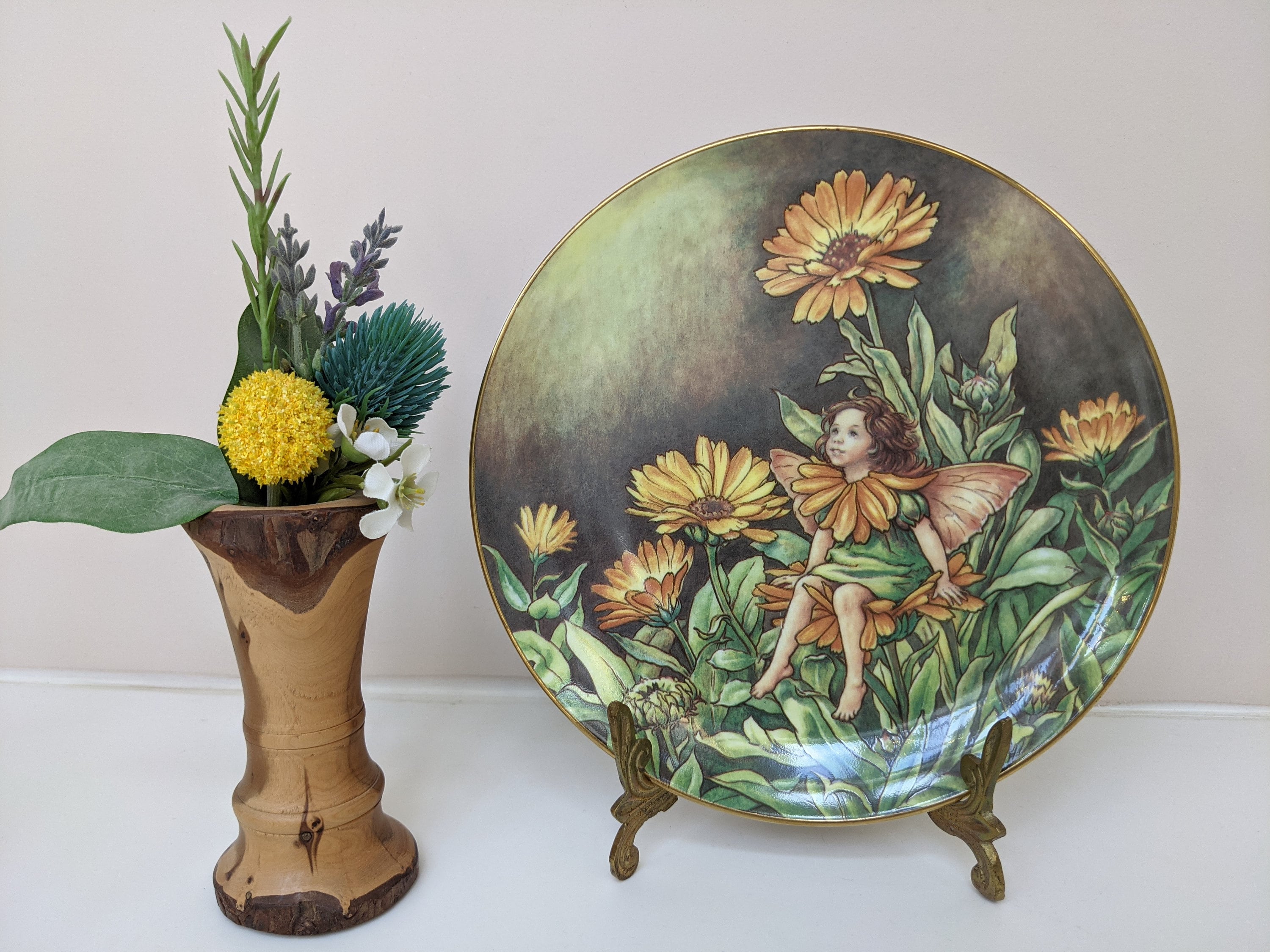 Fairy Plate the Festival of Flower Fairies Cicely Mary - Etsy