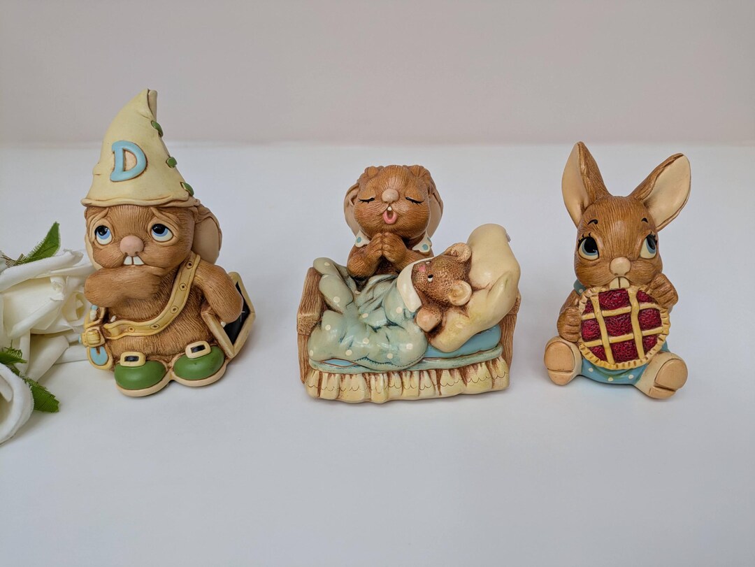 Pendelfin Stonecraft Rabbit, Duffy, Picnic Midge, Victoria, Choice of ...