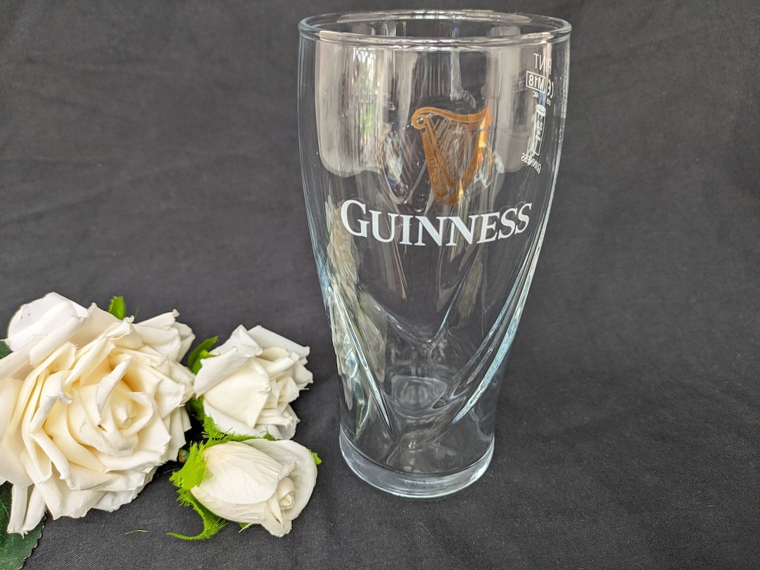 Guinness Beer Glass, Gravity, Draught Pint Glass, Advertising Glass ...