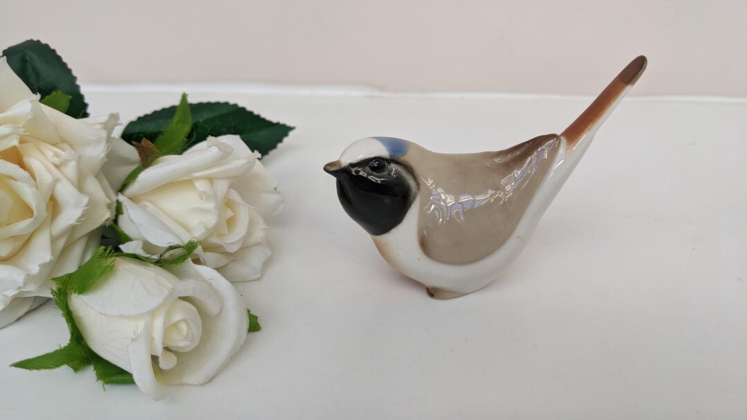 USSR Bird, Lomonosov, Redstart, Bird Figurine, Made in Russia Ussr ...