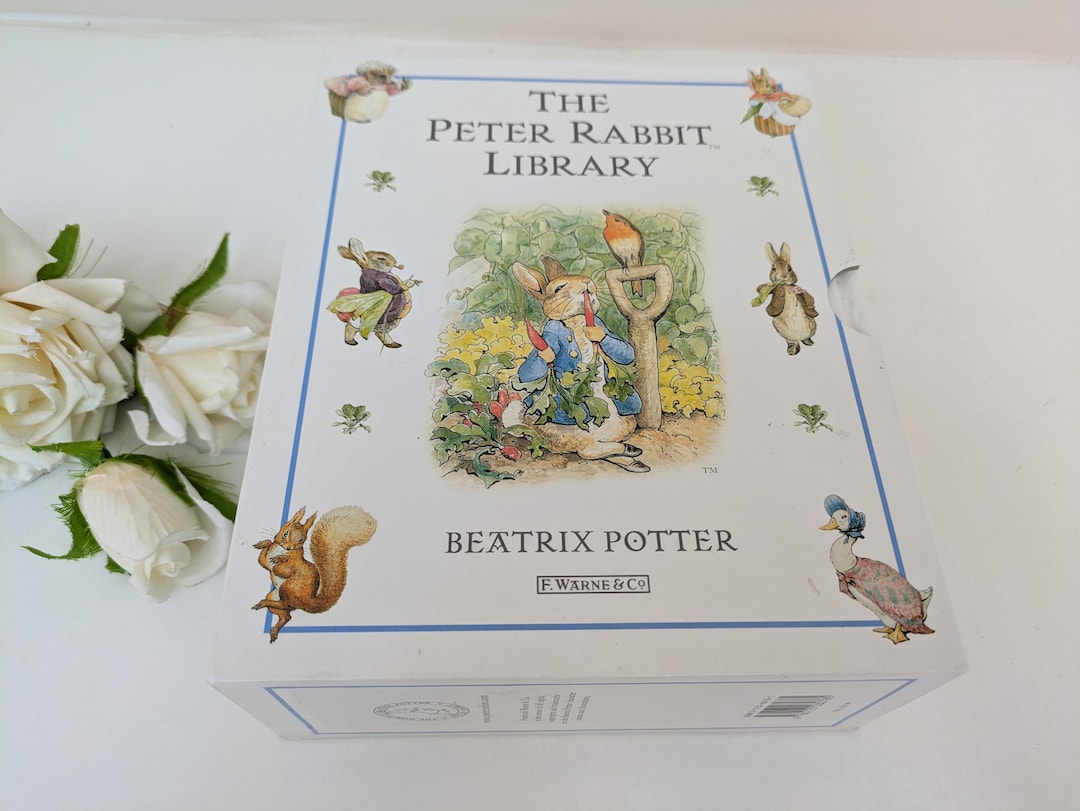 Beatrix Potter Box Set, the Peter Rabbit Library, 10 Hardback Books in ...
