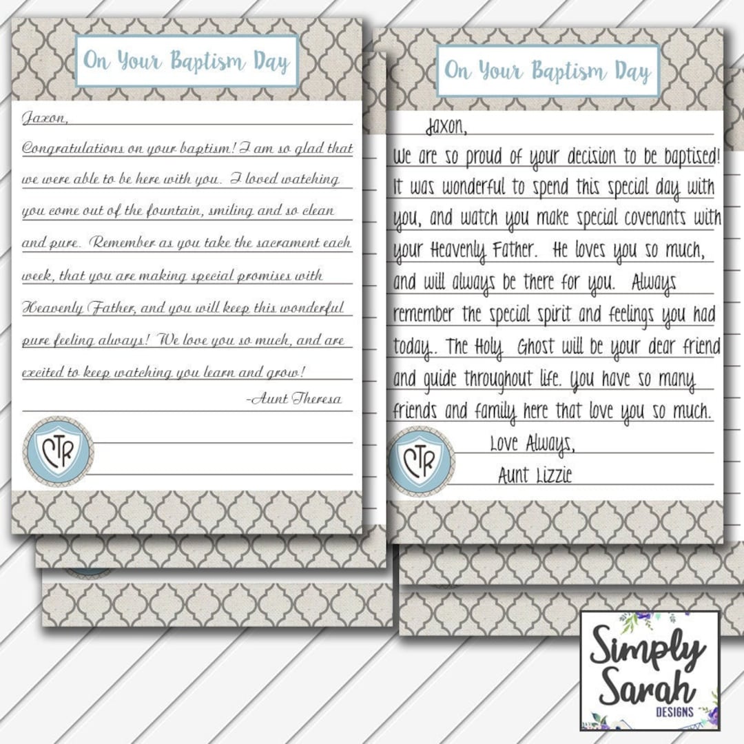LDS Baptism Testimony Card, 4x6 Card, Digital Printable, Burlap - Brown ...