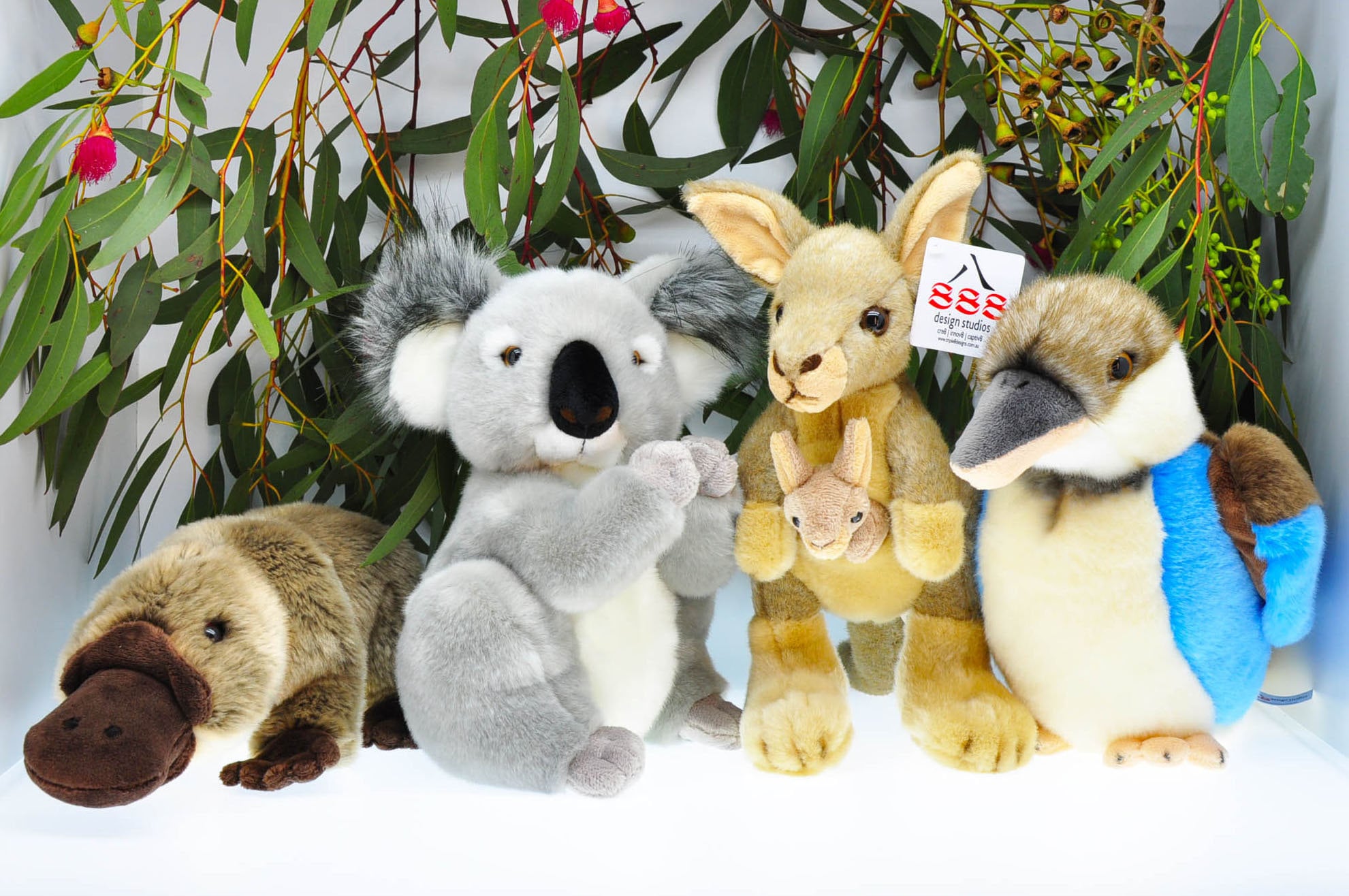Stuffed Koala Toy Kangaroo Platypus and Kookaburra | Etsy