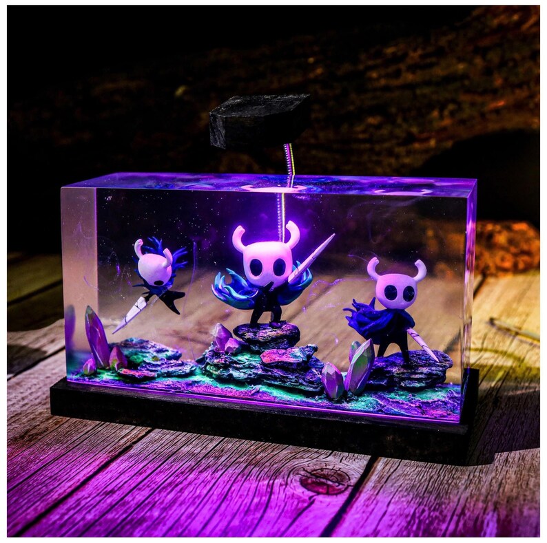 Mystery Box Anime Light Box Epoxy Lamp, Custom Private Box, Epoxy Resin ...