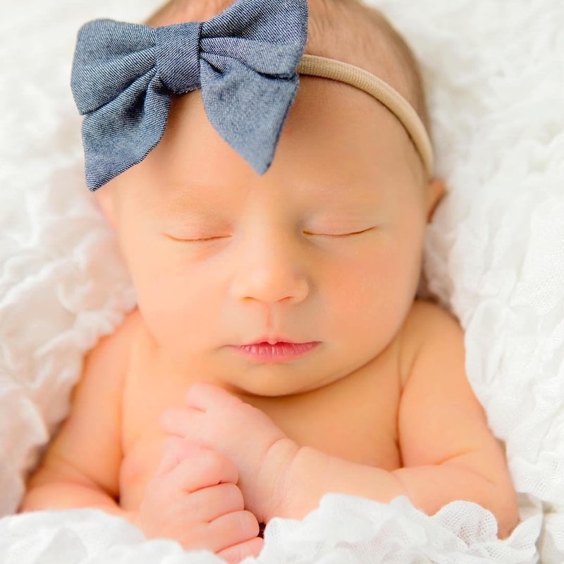 Baby Bow Headband - Etsy