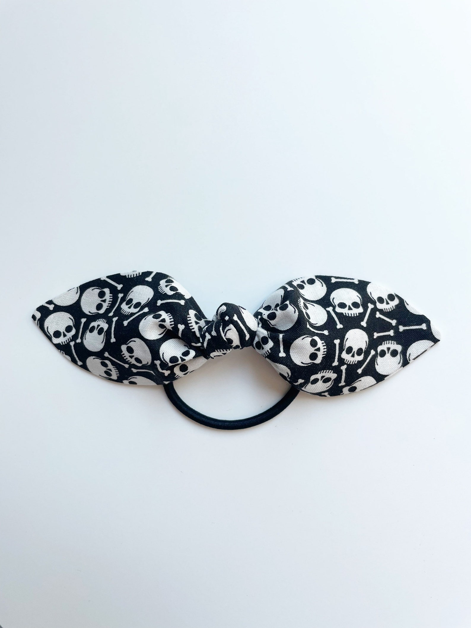 Skull Hair Bow. Skull Hair Clip. Skulls Hair Tie. Skull Hair | Etsy