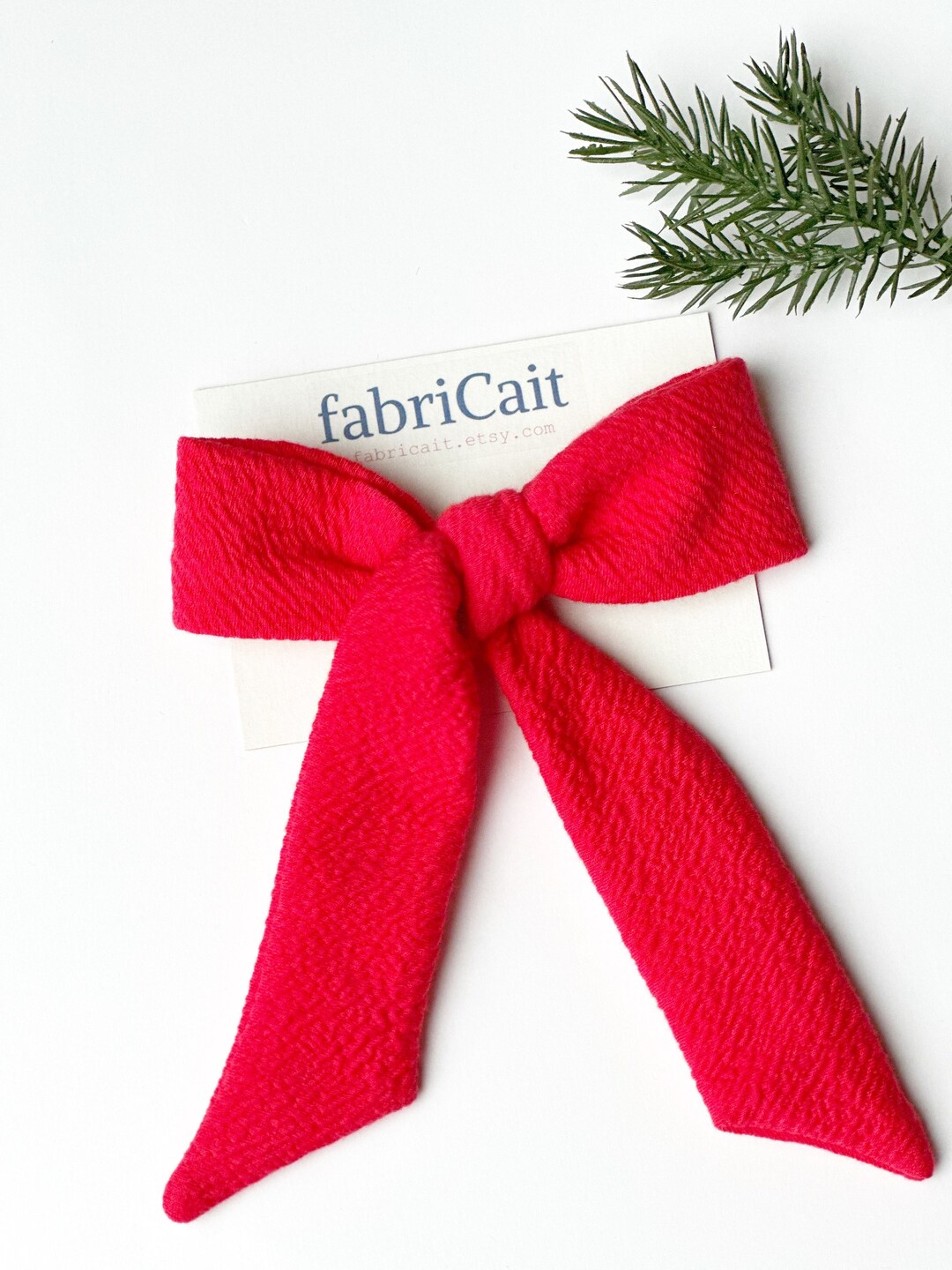 Oversized Red Bow. Textured Red Bow. Red Girls Hair Bow. Red Hair Bow ...