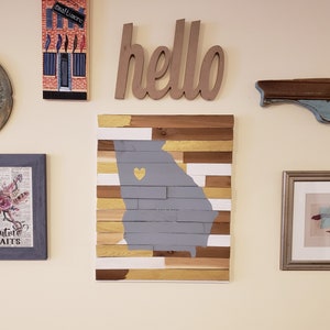 Atlanta, Georgia Tech College Town Wall Art - Etsy