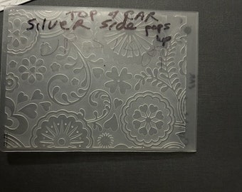 Palm Tree Embossing Folder by Cuttlebug With Provo Craft. A6 Size 4 1/4 ...