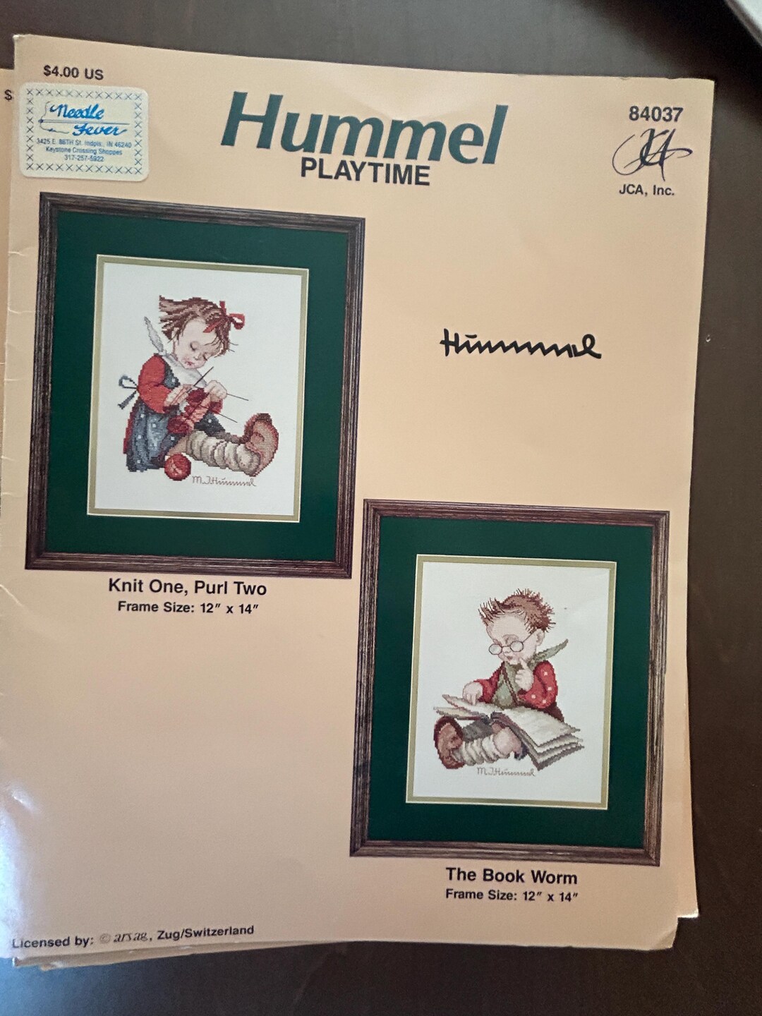 JCA, Inc. - Hummel Cross Stitch Charts - Etsy