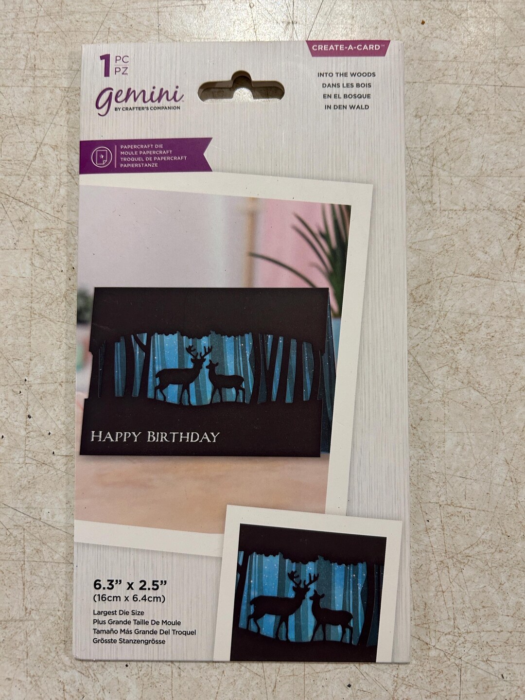 Gemini by Crafter’s Companion Papercraft Dies - Etsy
