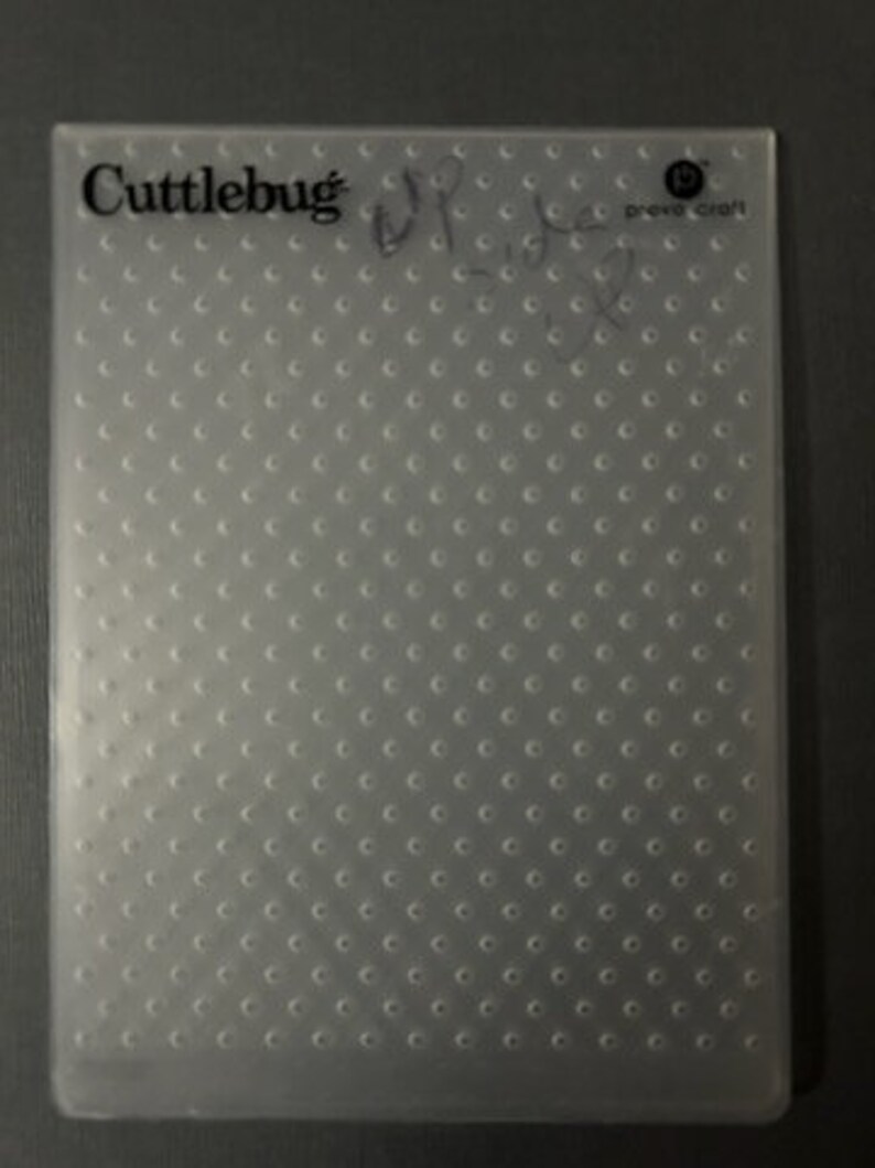 Cuttlebug Provo Craft Embossing Folders - Etsy