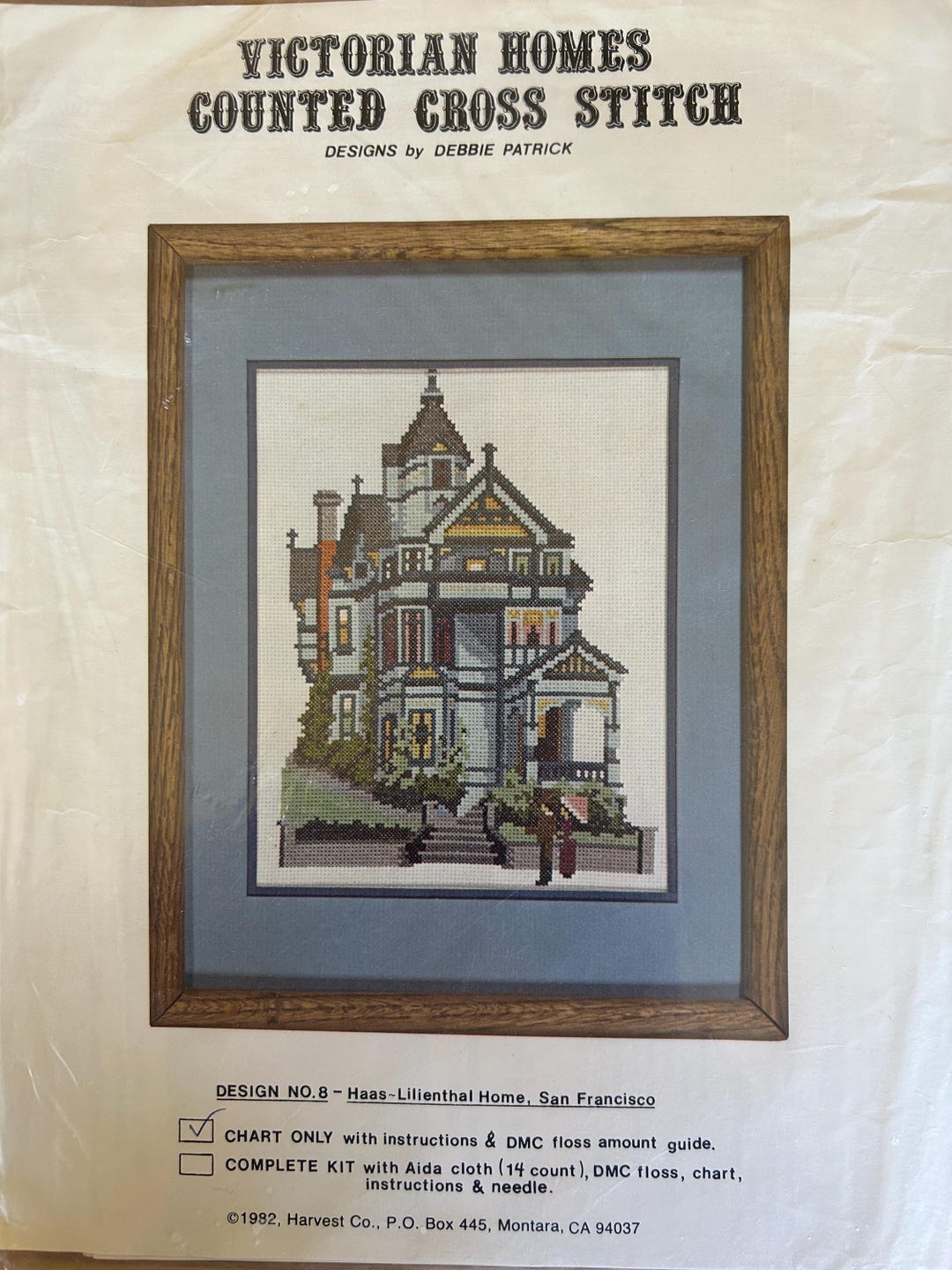 Victorian Homes Counted Cross Stitch Chart - Designs by Debbie Patrick ...