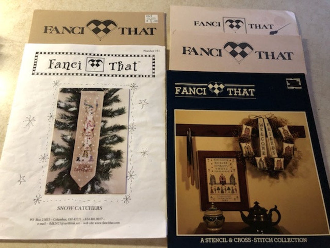 Fanci That Cross Stitch Patterns Daisy N' Watermelon, Bird Buddies ...